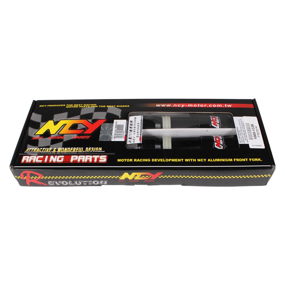 NCY Slammed Front Fork (All Black, Disc); Honda Ruckus – Scooterworks ...